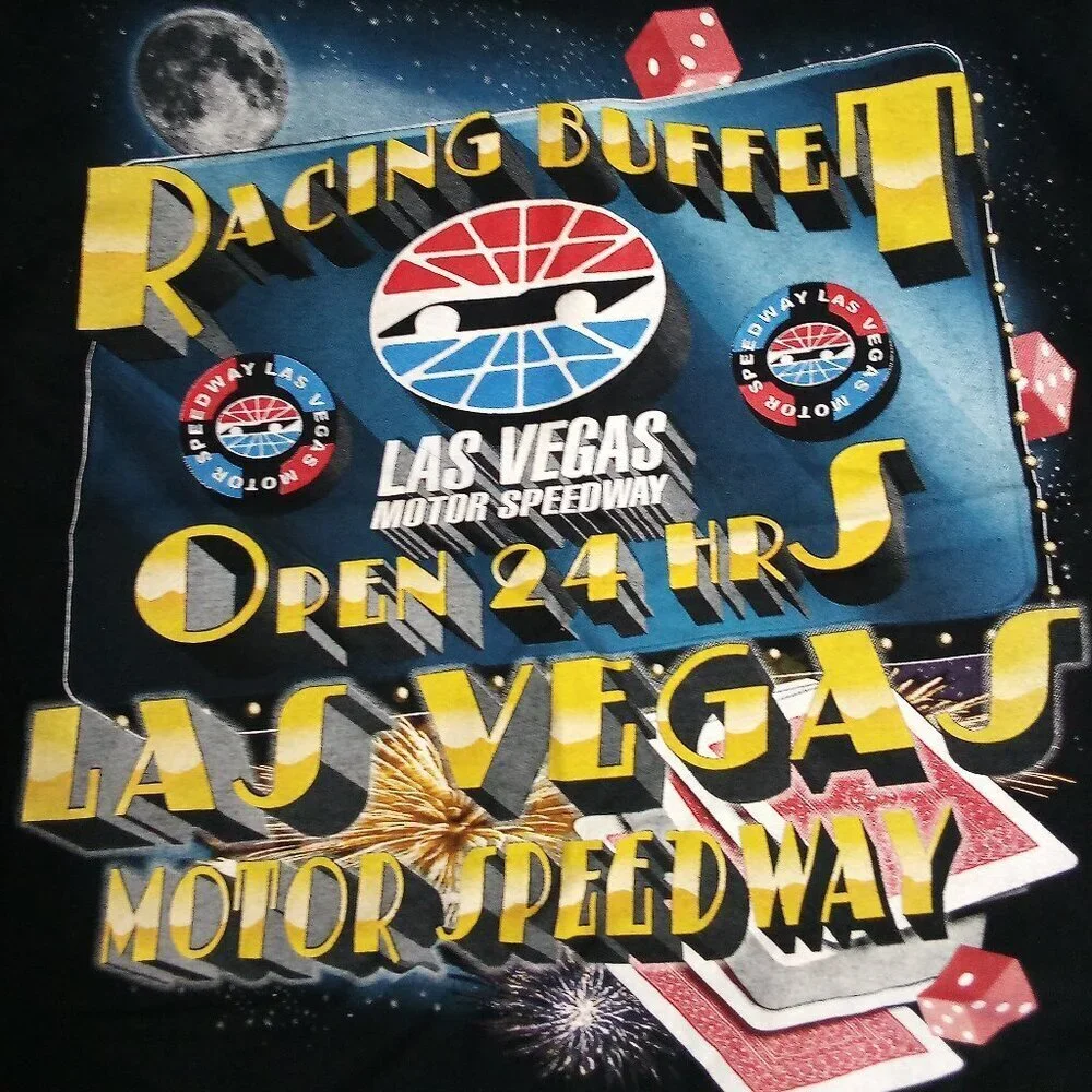 Fruit of the Loom | Shirts | Vintage Las Vegas Motor Speedway Racing ...